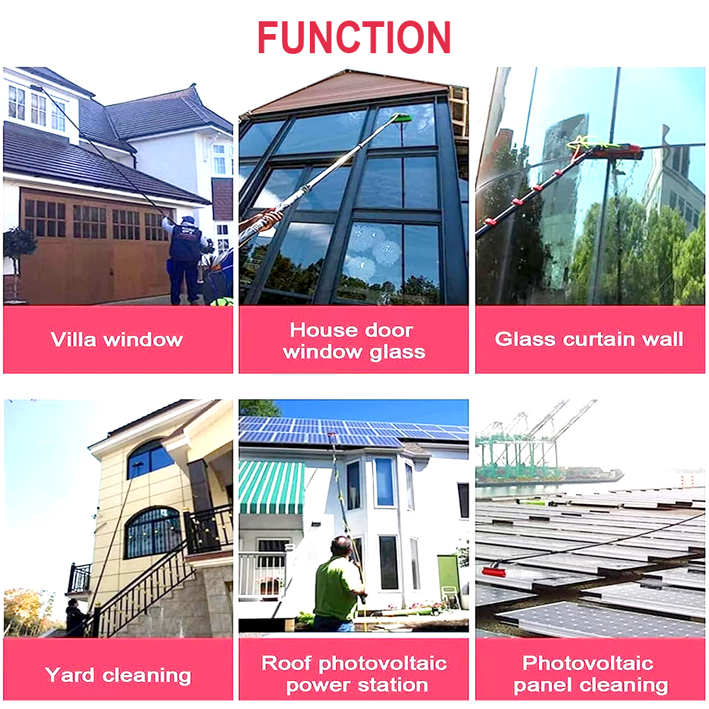 QYH02 Telescopic Solar Panel Cleaning Brush-Ningbo Qingyu Cleaning ...